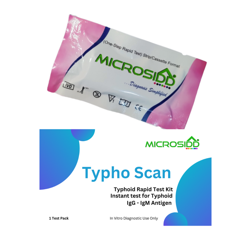 Typho Scan Typhoid Test Kit Mono Pack – Microsidd India