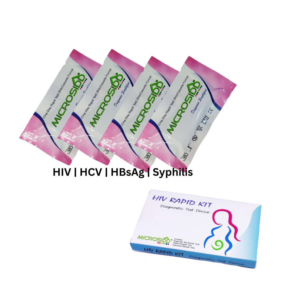 Complete STI Test Kit HIV HCV HBV Combo for self home testing ...