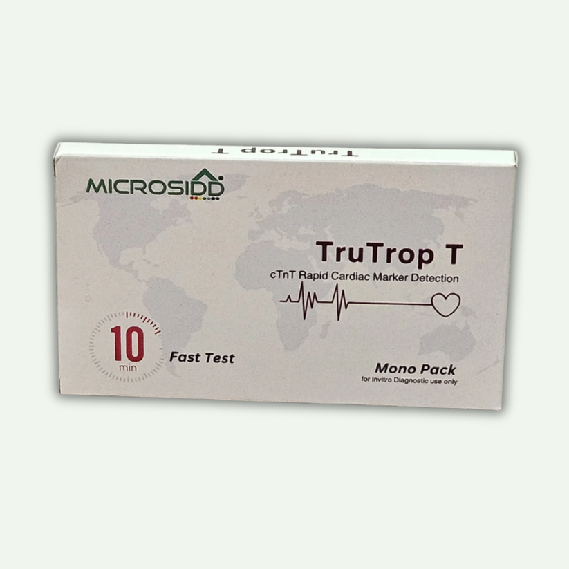Trutrop T Troponin T Cardiac Test Kit – Microsidd India