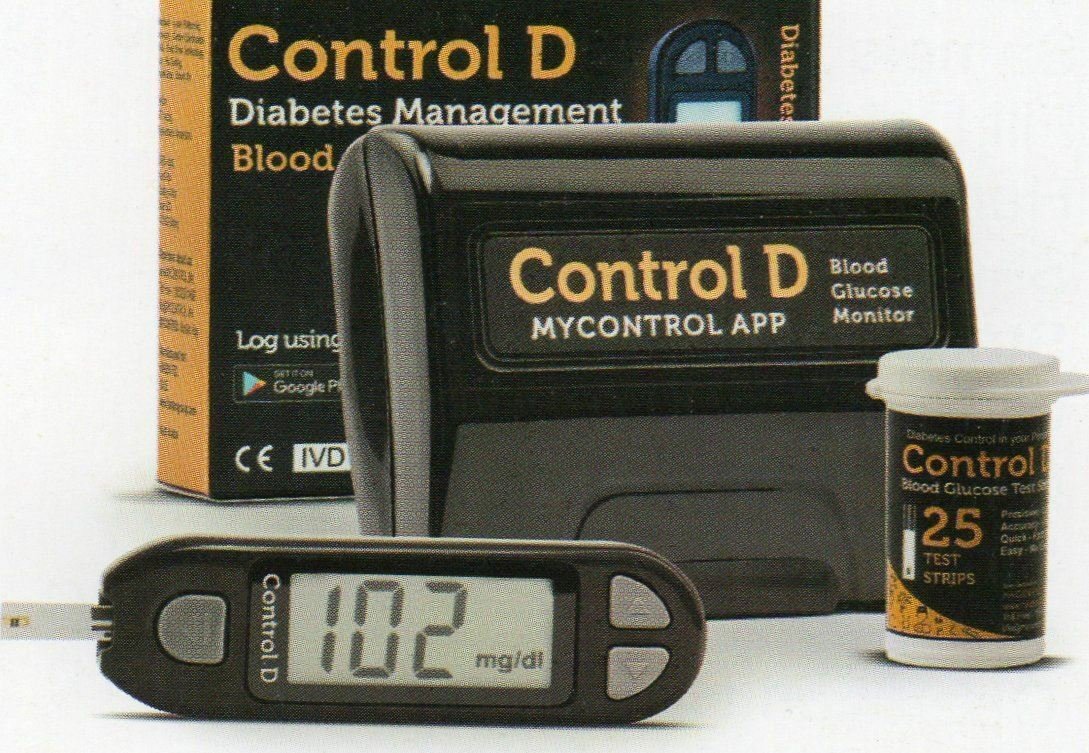 Control D glucometer strips