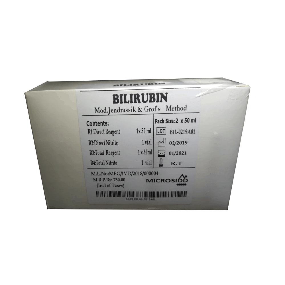 Buy online bilurubin reagent biochemistry reagent kit – Microsidd India