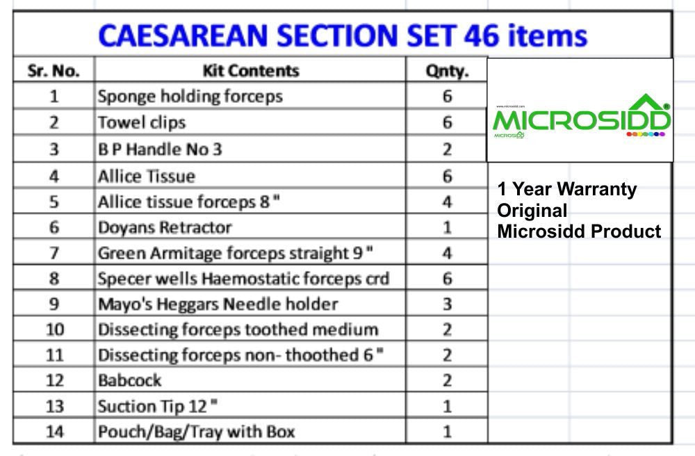 buy cesarean section surgery set online